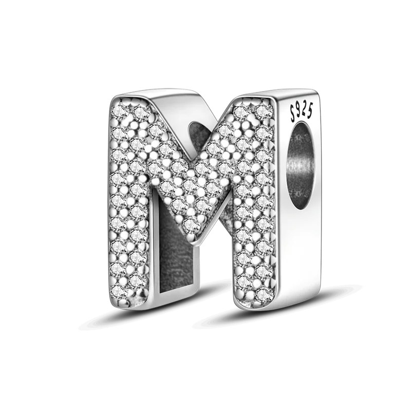 Letra M – Charm Studio 925