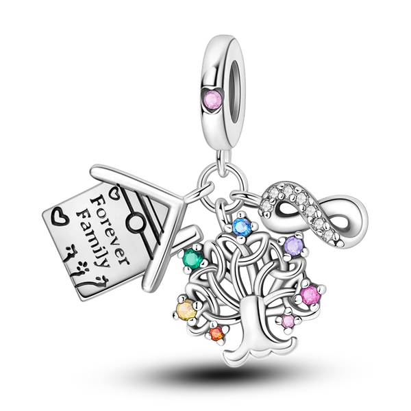 Charm Árbol Familiar – Charm Studio 925